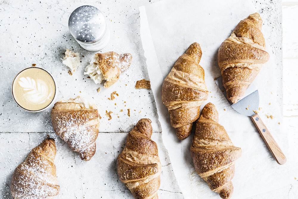 Vegan croissant recht | Pastridor