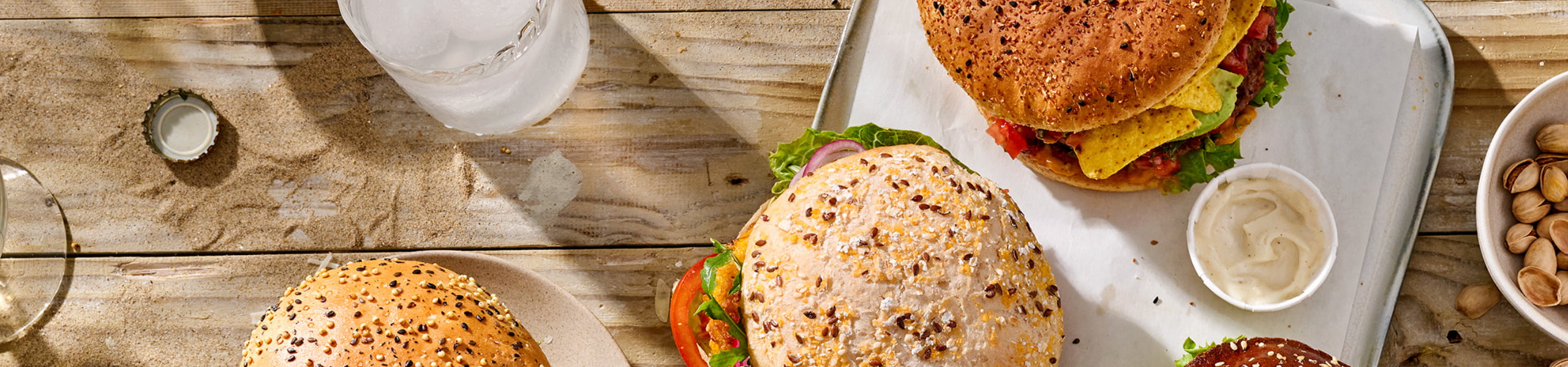 TOPPED HAMBURGER BUNS | Pastridor